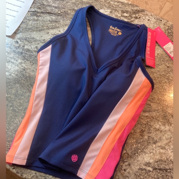 Lilly Pulitzer | Tops | Lily Pulitzer Vanti Bra Top Luxletic Upf 5 ...
